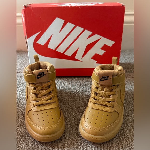 Nike | Shoes | Nike Kids Tan Sneakers | Poshmark